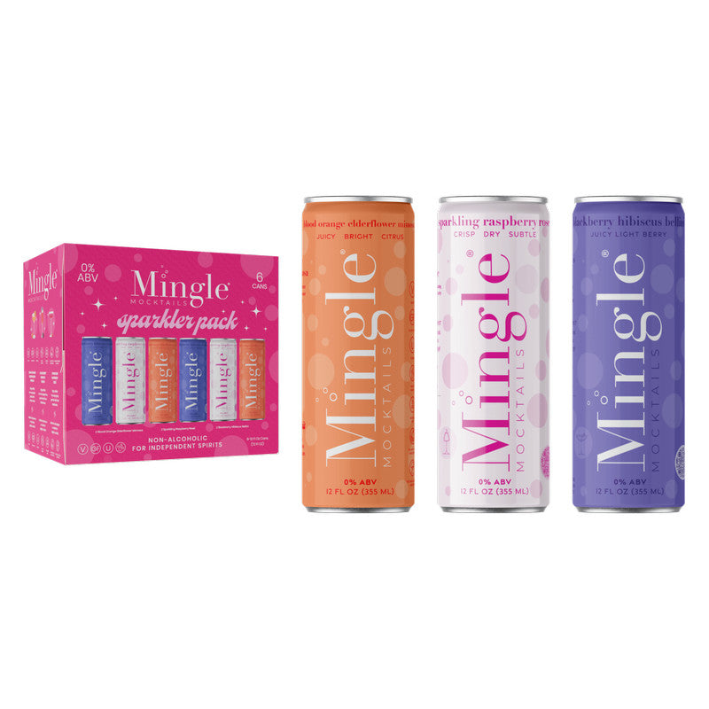 Mingle Mocktail Seasonal Sparkler – Liquor Cave
