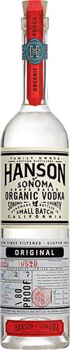 HANSON ORGANIC VODKA – Liquor Cave