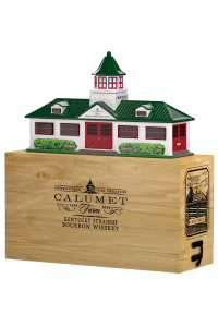 Calumet Farm Kentucky Straight Bourbon Ceramic Farm Decanter – Liquor Cave