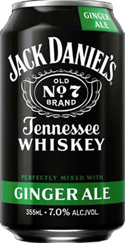JACK DANIELS GINGERALE 4PK CANS – Liquor Cave