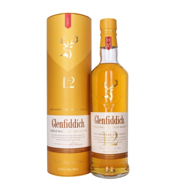 Glenfiddich Scotch Single Malt American Oak kosher 12yr – Liquor Cave