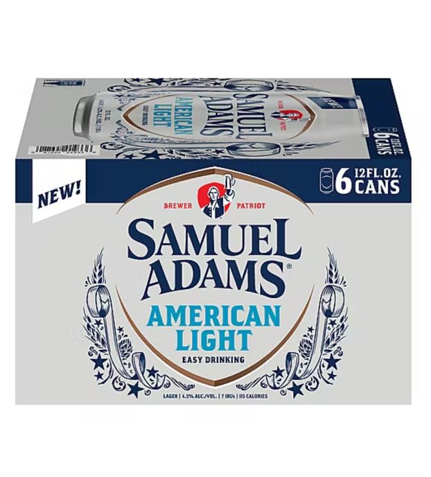 Sam Adams American Light 6Pk – Liquor Cave