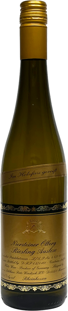 Windisch Riesling Auslese Niersteiner Oelberg 2022 – Liquor Cave
